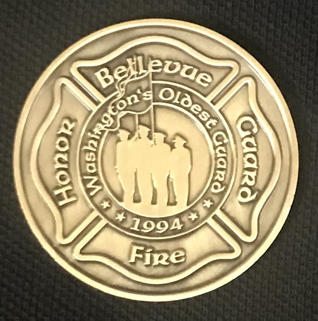 Bellevue Honor Guard Coin – Bellevue Firefighters